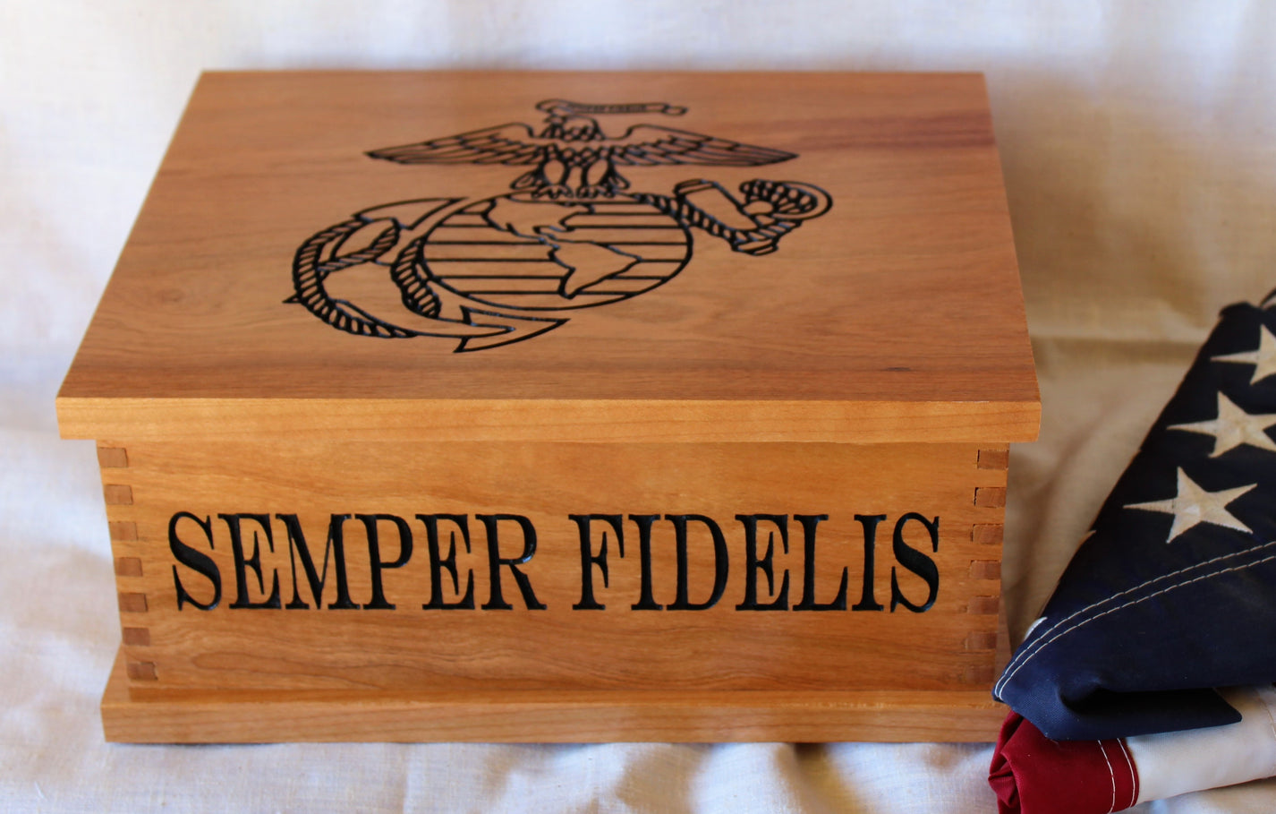 USMC Engraved Keepsake Box, Marine Corps Gifts, Gift For Military ...