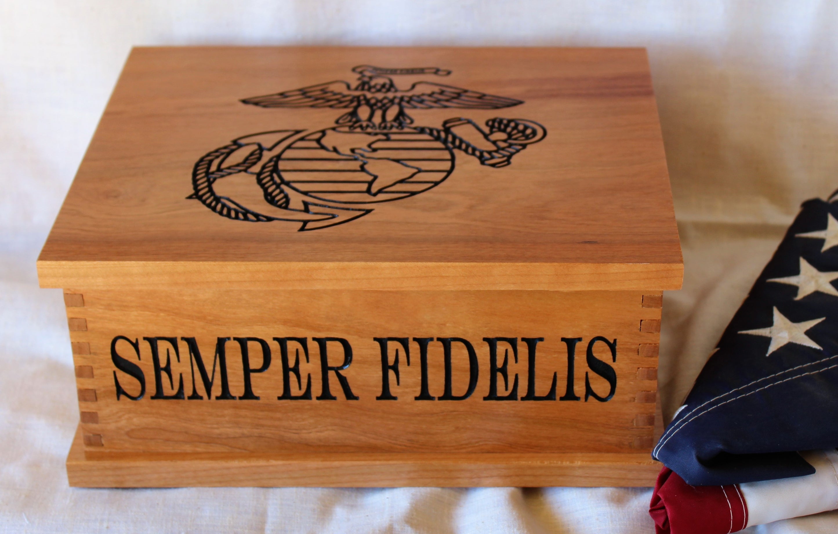 USMC Engraved Keepsake Box, Marine Corps Gifts, Gift For Military ...